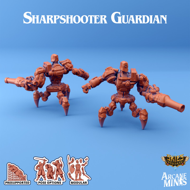3D Printable Shard Guardian - Sharpshooter by Sordane Publishing