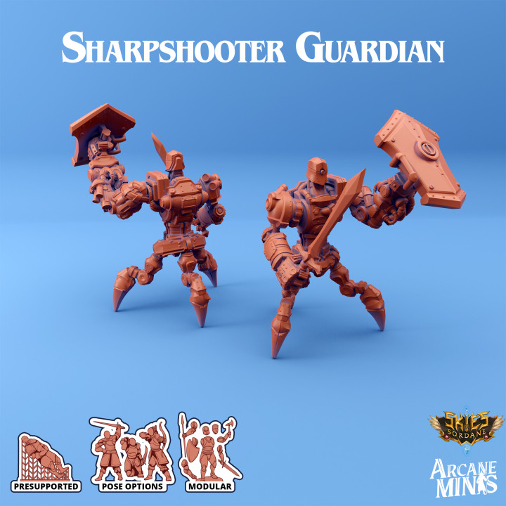 3D Printable Shard Guardian - Sharpshooter by Sordane Publishing