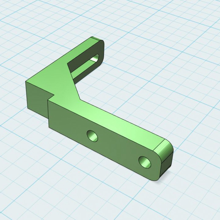 3D Printable BL Touch Mount by robert gorczynski