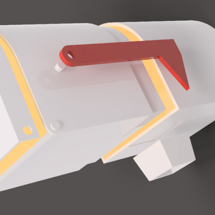 3D Printable mail box by Lukáš Schneider
