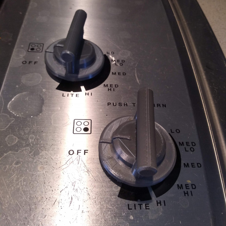 3D Printable Stove Knob by Arnold Rodriguez