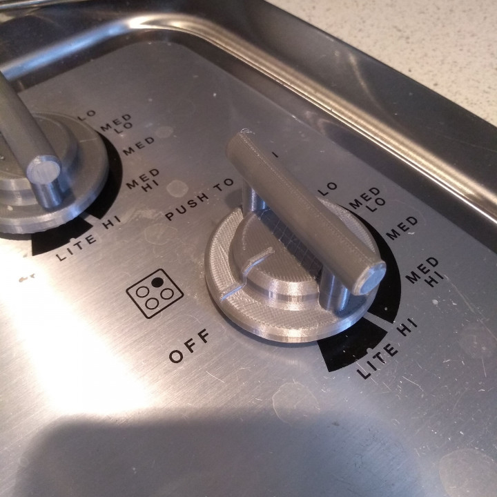 3D Printable Stove Knob by Arnold Rodriguez