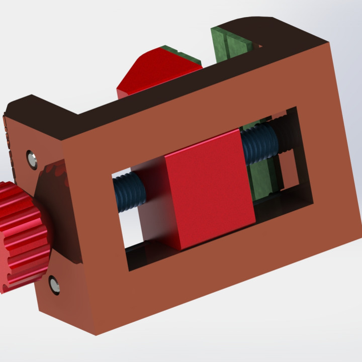 3D Printable Machine vice by Horst Mandlbauer