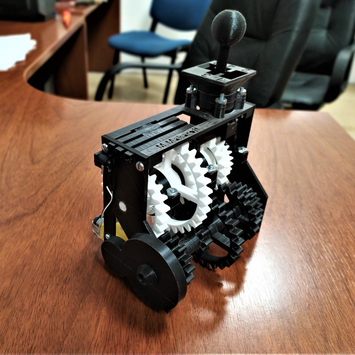 3D Printable GEARBOX Functional by Mijail Makaroff