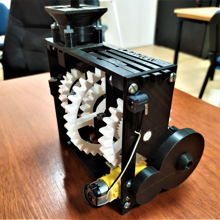 3D Printable GEARBOX Functional by Mijail Makaroff