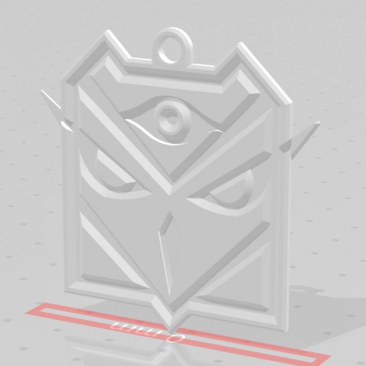 3D Printable Rainbow Six Siege Operator "Kali" Charm by Yifan Chen