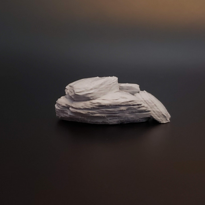 3D Printable Rock piles by Geektopia Games