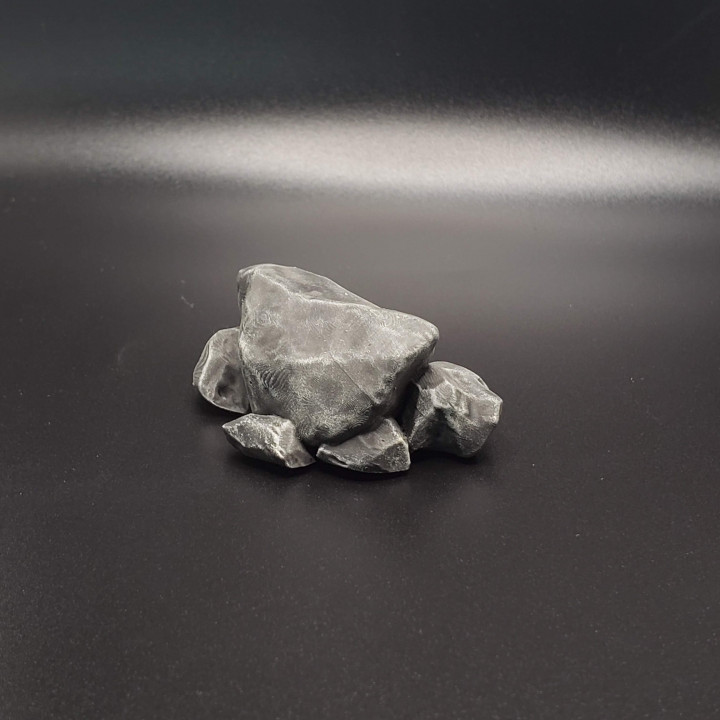 3D Printable Rock piles by Geektopia Games