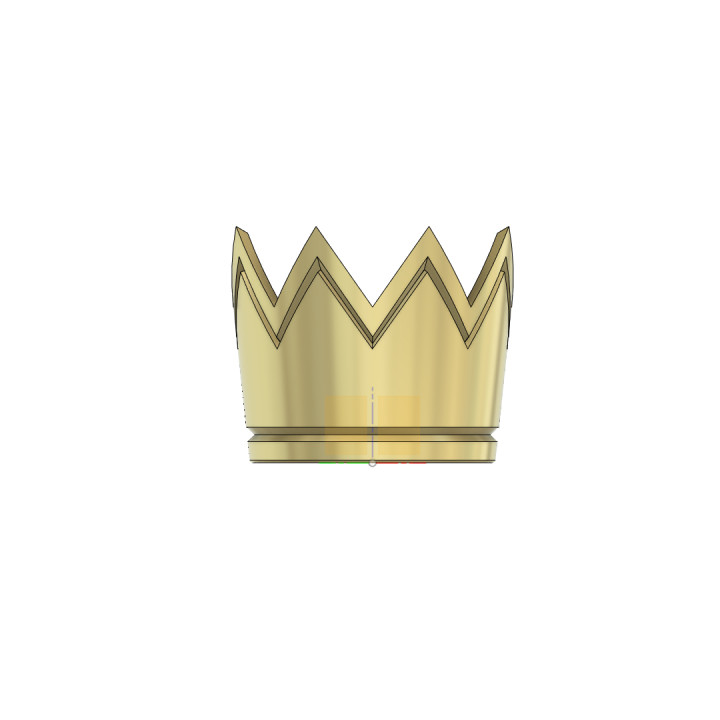 3D Printable Fall Guys Crown by Sam