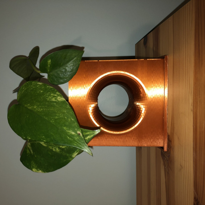 3D Printable Cut-out Planter by Madison Greco