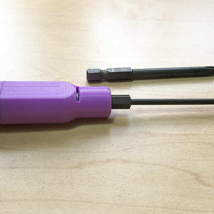 3D Printable Screwdriver by TB3D
