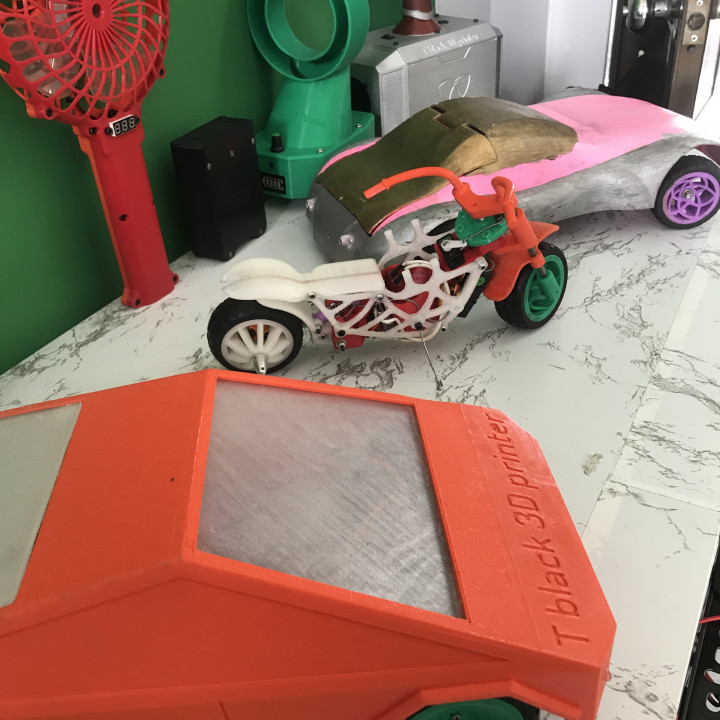 3D Printable Motobike Rc by TB3D
