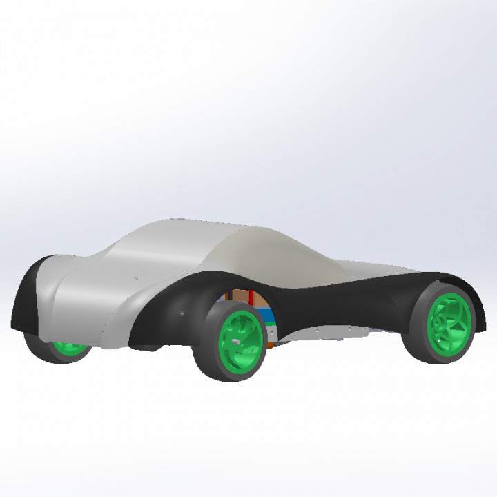 3D Printable Super Car Rc by TB3D