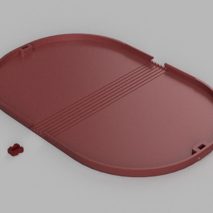 3D Printable Foldable FFP or N95 mask case by imakina