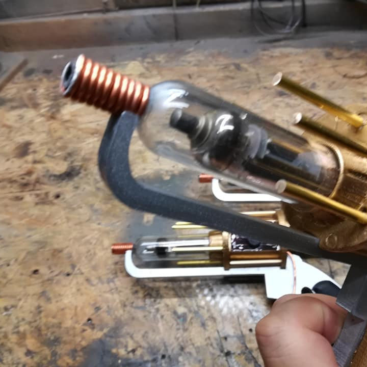 3D Printable Warehouse 13 Tesla Gun Prop by Tie Kai