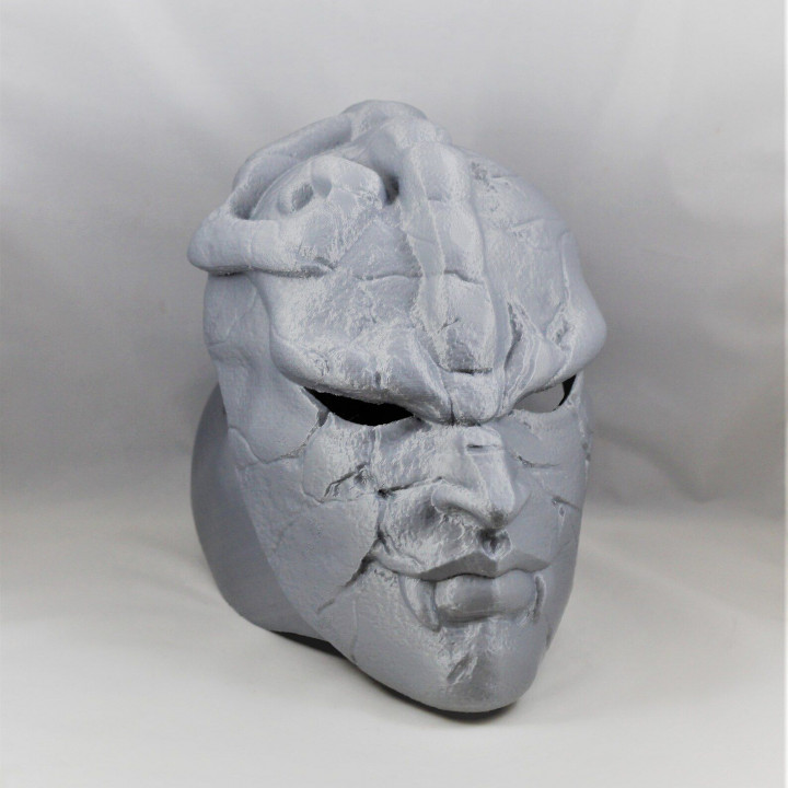 3D Print of Jojo's Bizarre Adventure - Jojo Stone Mask by 3DPrintModelStore