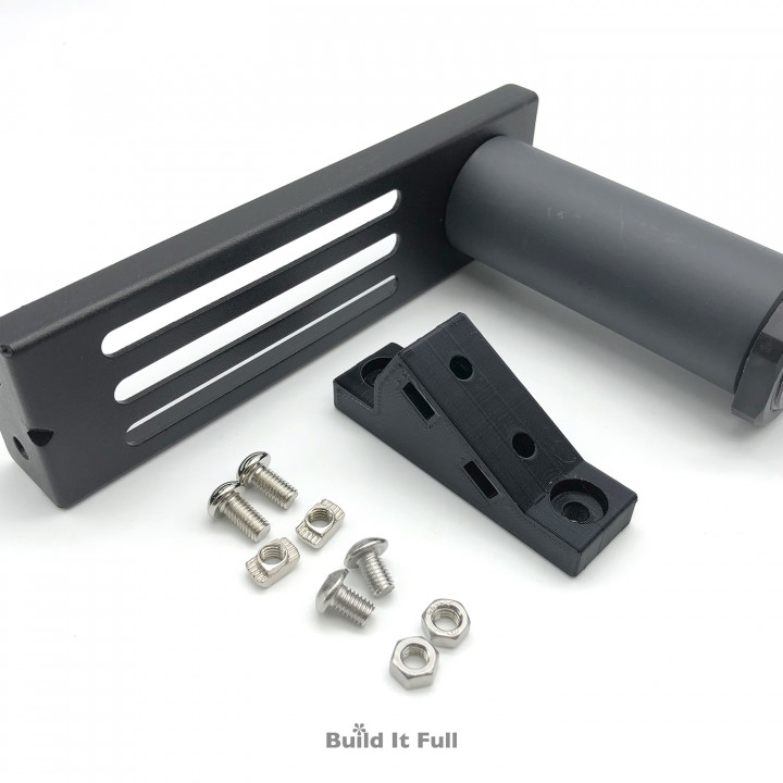 3D Printable Ender 3 Filament Spool Holder Adaptor v01 by builditfull