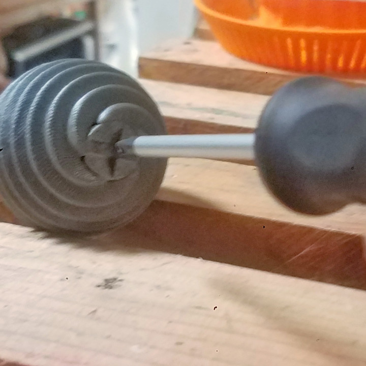 3D Printable Screwball by Julie G