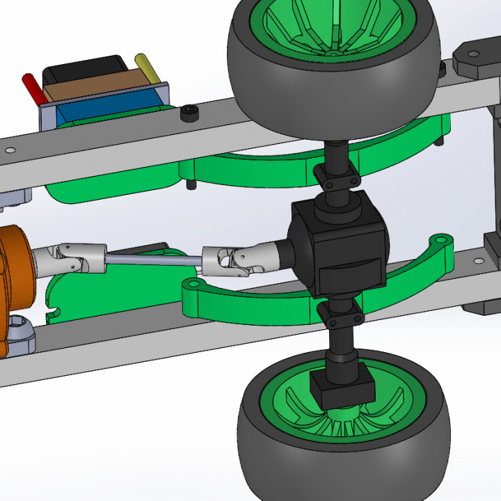 3D Printable Rc Drift car by TB3D