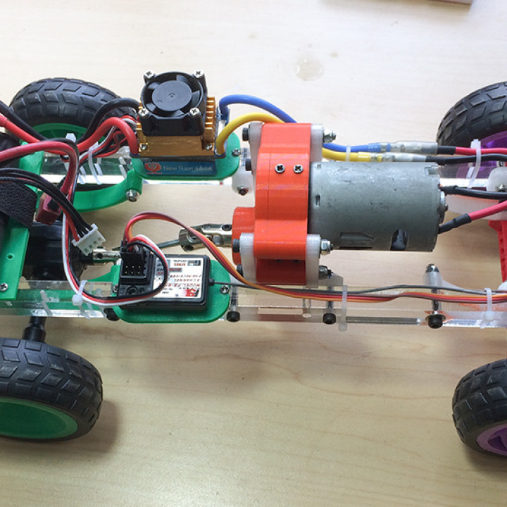 3D Printable Rc Drift car by TB3D