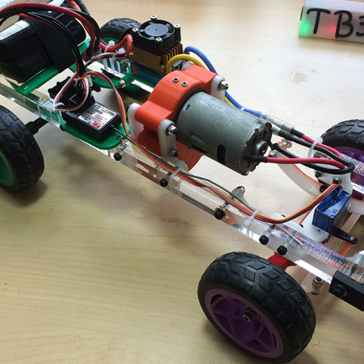 3D Printable Rc Drift car by TB3D