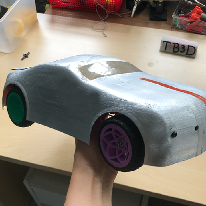 3D Printable Rc Drift car by TB3D
