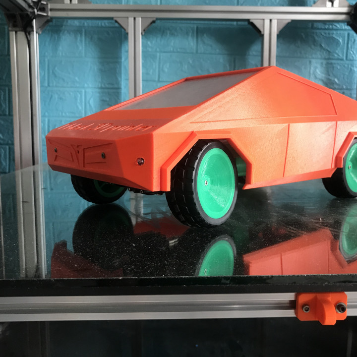 3D Printable Cybercar rc by TB3D