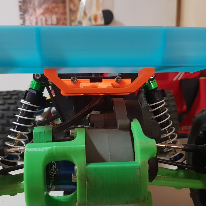 3D Printable RC wing with Traxxas mount by Joe Prints