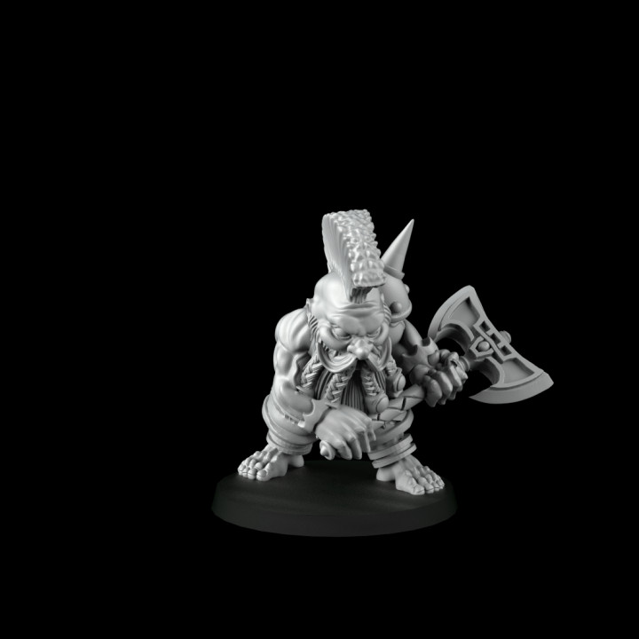 3D Printable group of dwarf slayer by Crosslances