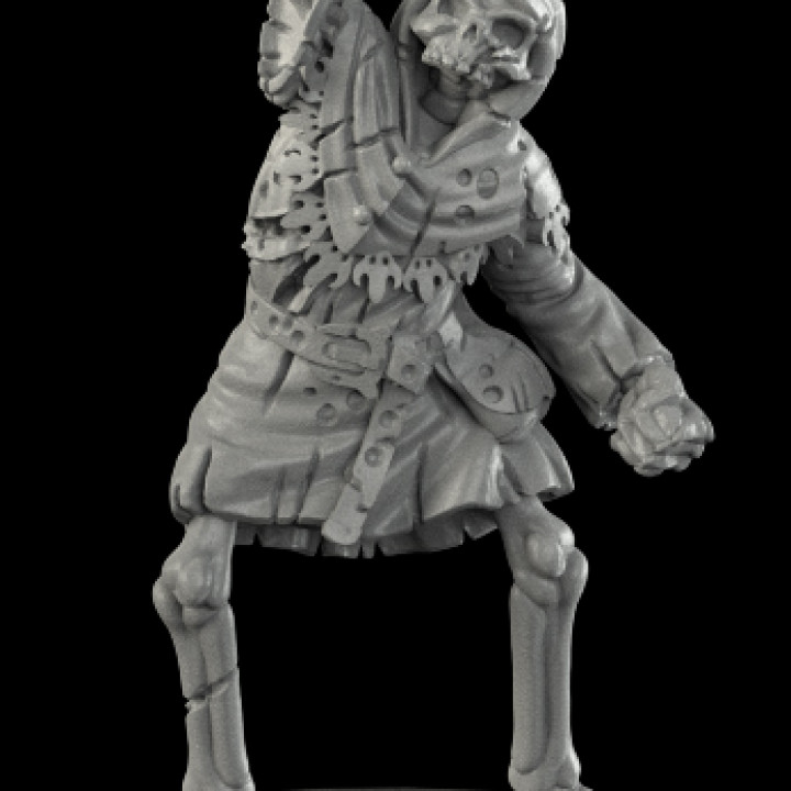 3D Printable Medieval skeleton 2 by Crosslances