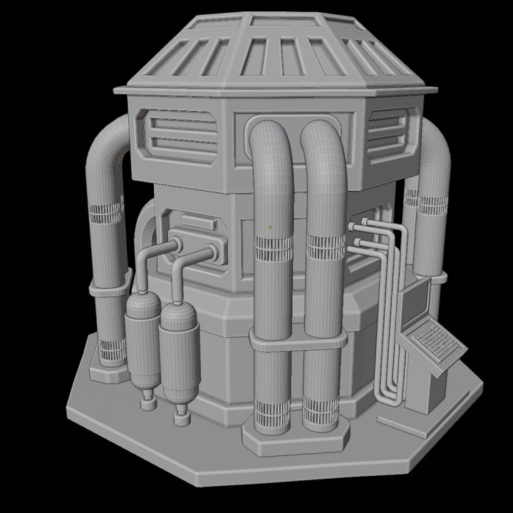3D Printable Cooler Building by Cs. Karoly