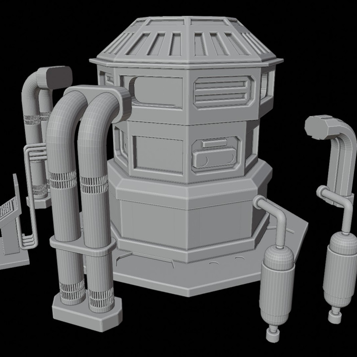 3D Printable Cooler Building by Cs. Karoly