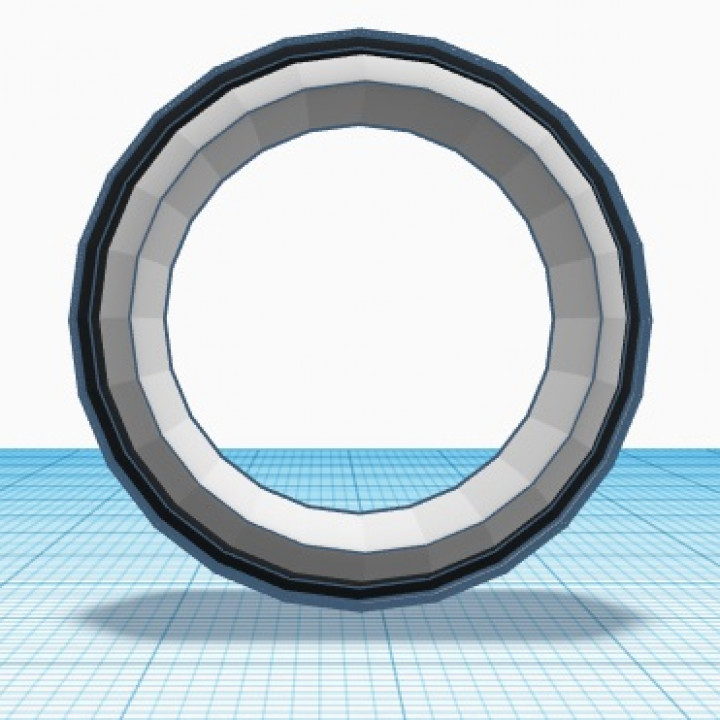 3D Printable Ring by Ajimelec Gonzalez