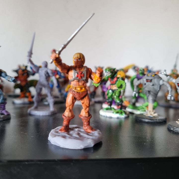 3D Print of He-Man Fan Art by davidmetrano