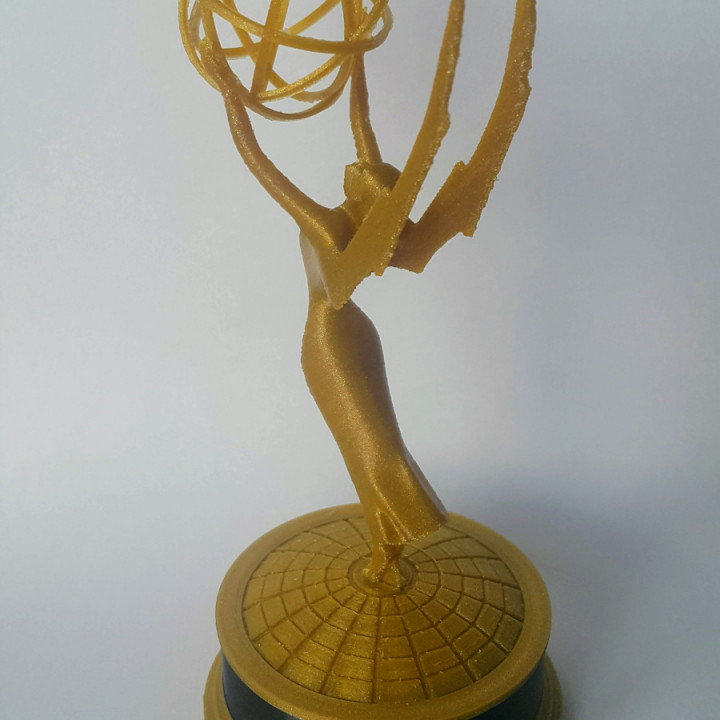 3D Printable Emmi Award by Pawel Szczeszek