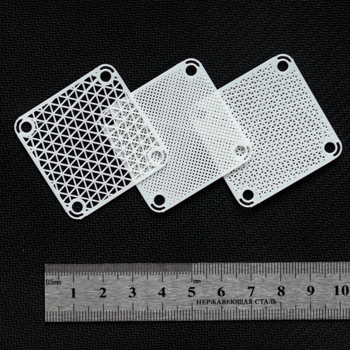 3D Printable 40 mm fan filter by Anatoly