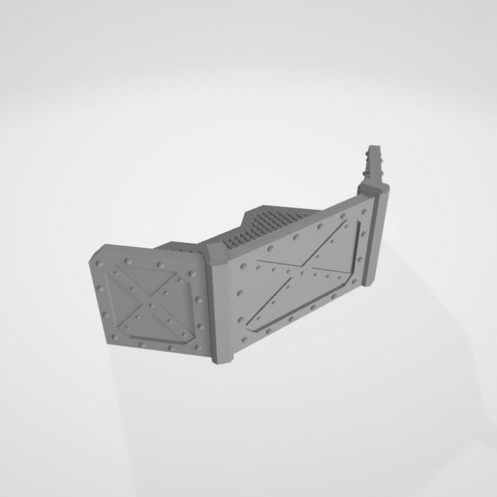 3D Printable 5070 Industrial Complex Walkways by Steve Snow