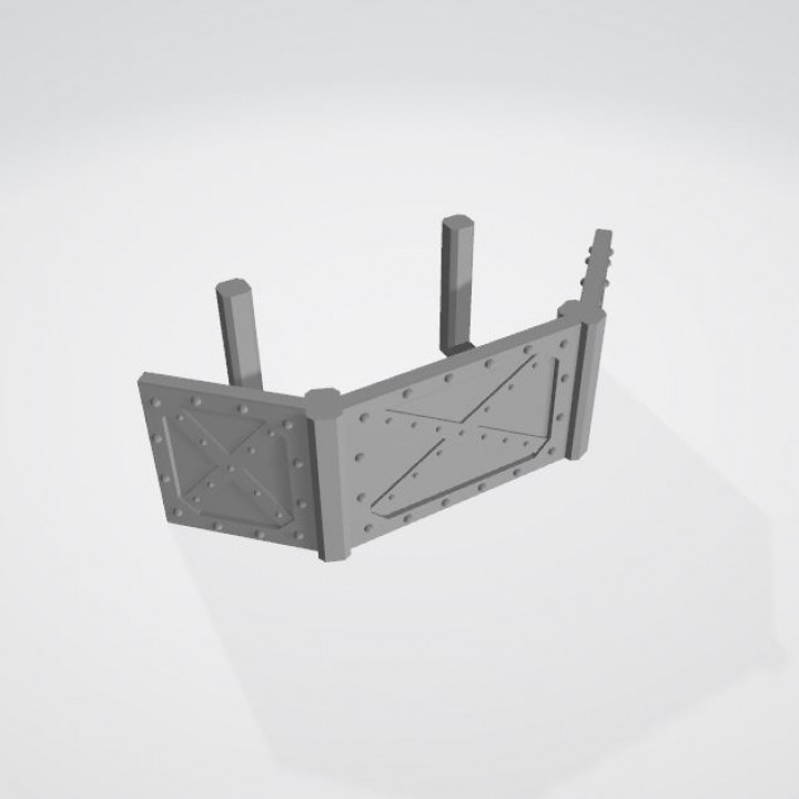 3D Printable 5070 Industrial Complex Walkways by Steve Snow