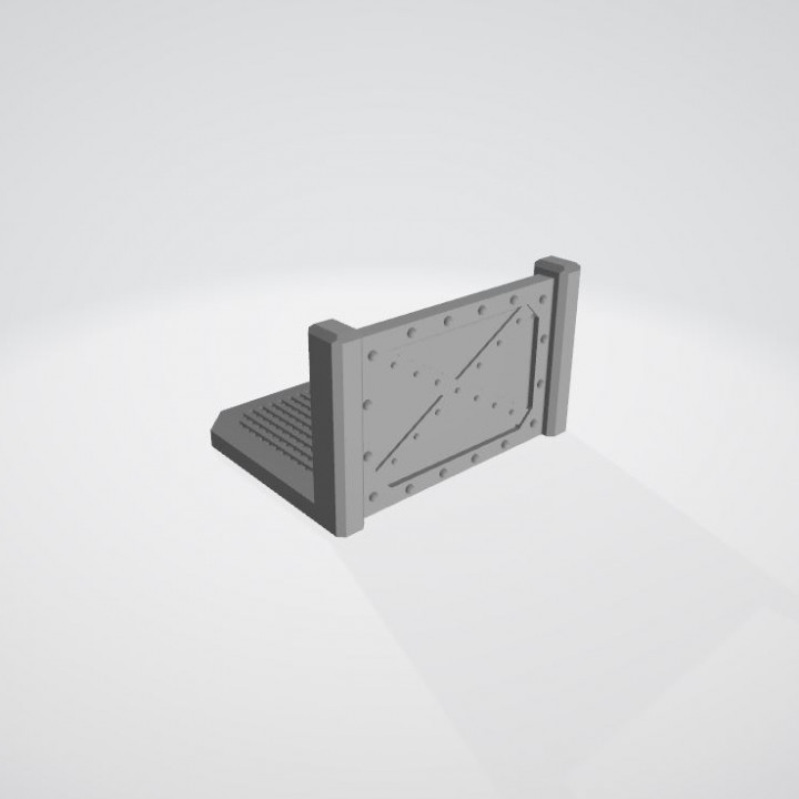 3D Printable 5070 Industrial Complex Walkways by Steve Snow