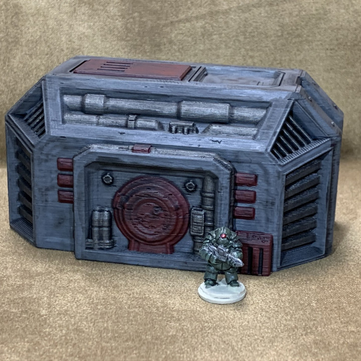 3D Print of Ordus Station Core Modules by sean68333