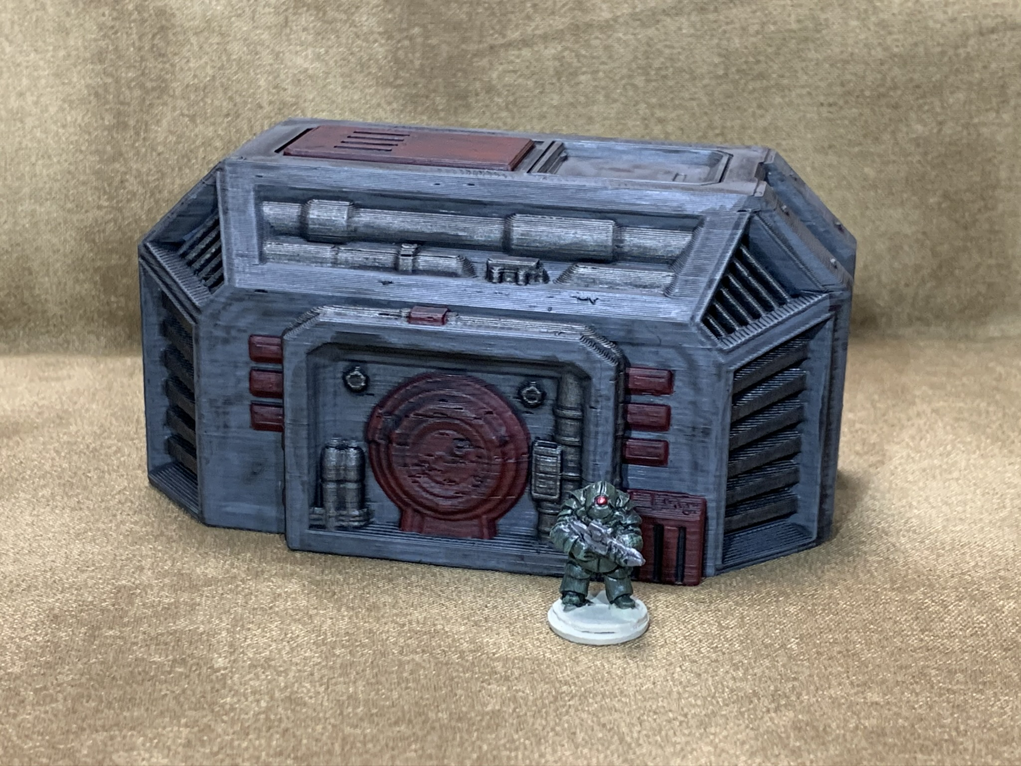 3D Printable Ordus Station Core Modules by Saucermen Studios