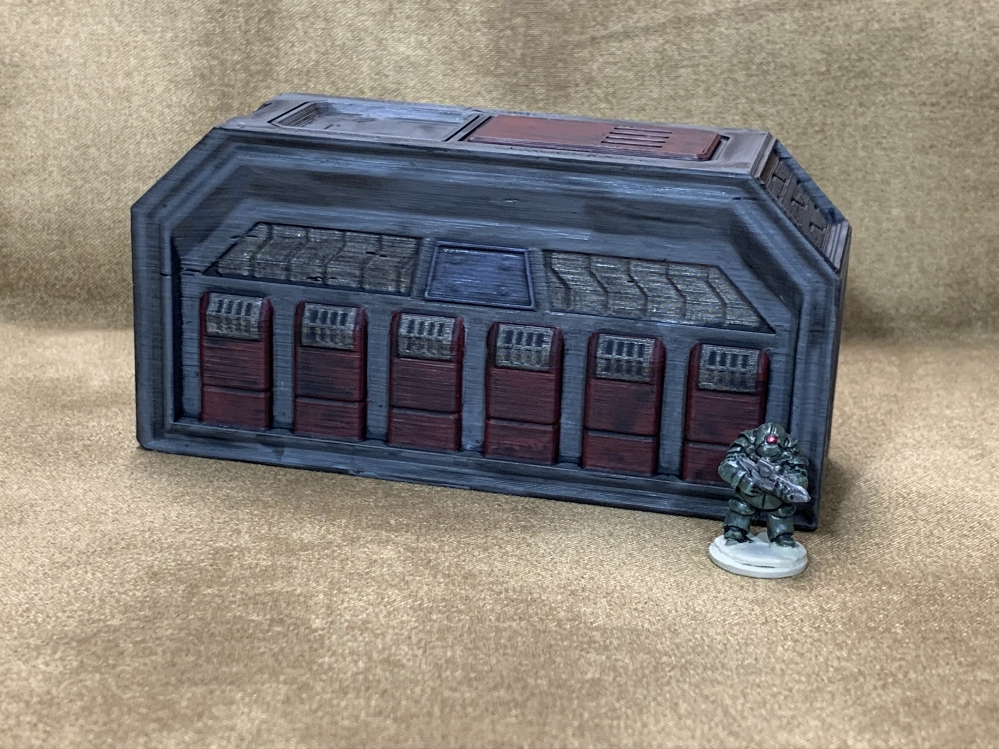 3D Printable Ordus Station Core Modules by Saucermen Studios