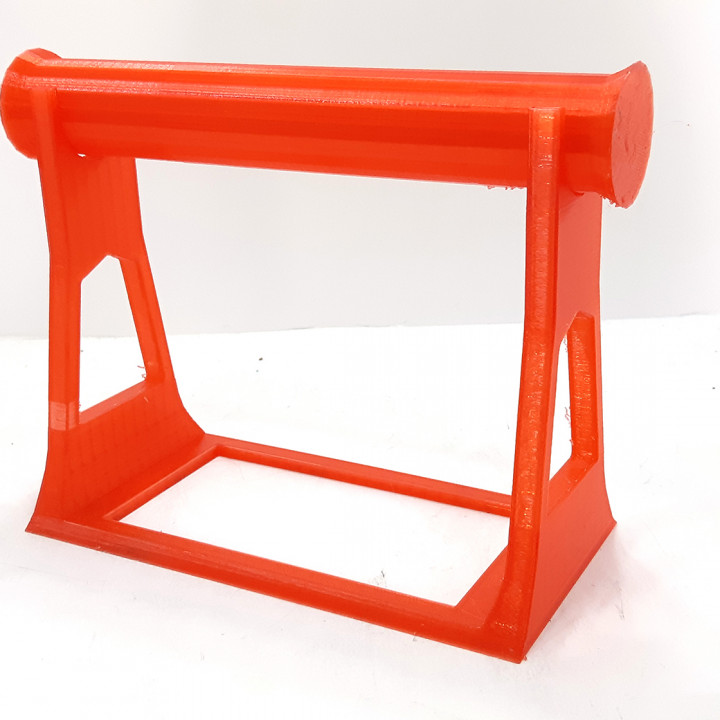 3D Printable Standalone 2KG 3D Printer Filament Spool Holder by Mike S