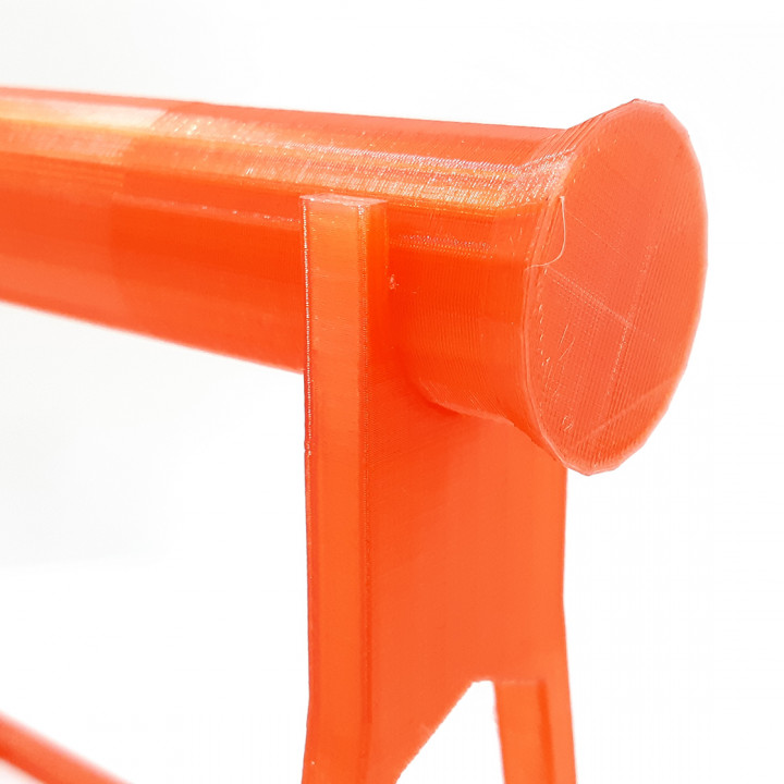 3D Printable Standalone 2KG 3D Printer Filament Spool Holder by Mike S