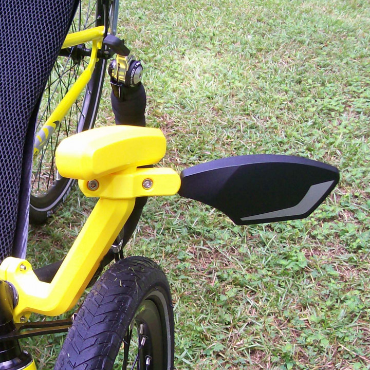 3D Printable Mirror Mount MK3 by Dan Ouellet