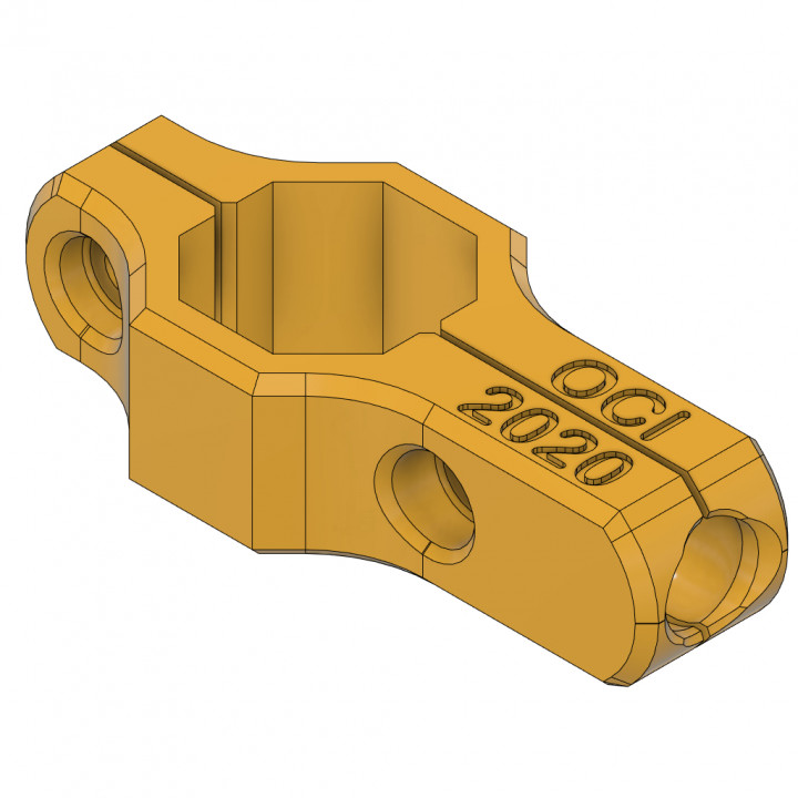 3D Printable Mirror Mount MK3 by Dan Ouellet