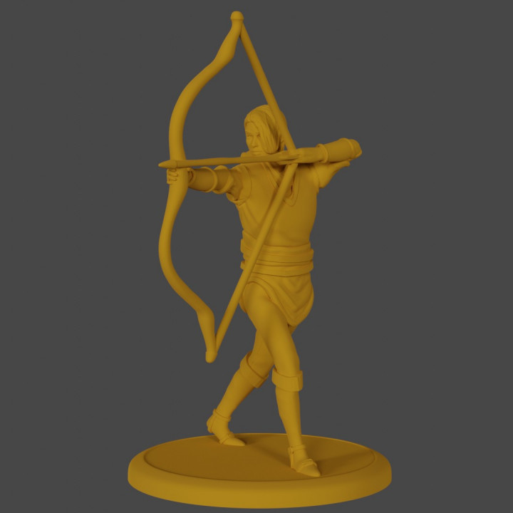 3D Printable Human Ranger by YourNeighborKnight Minis