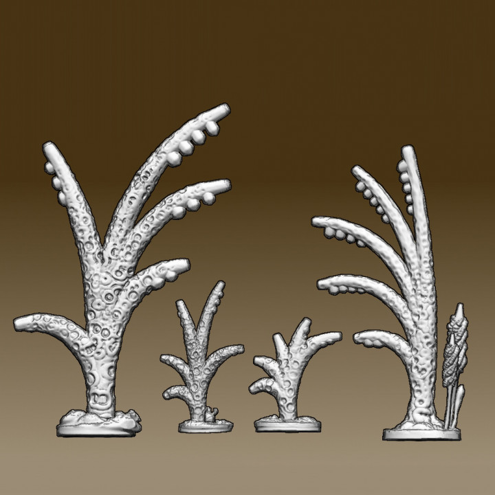 3D Printable Bender - sci-fi trees by Don Whitaker