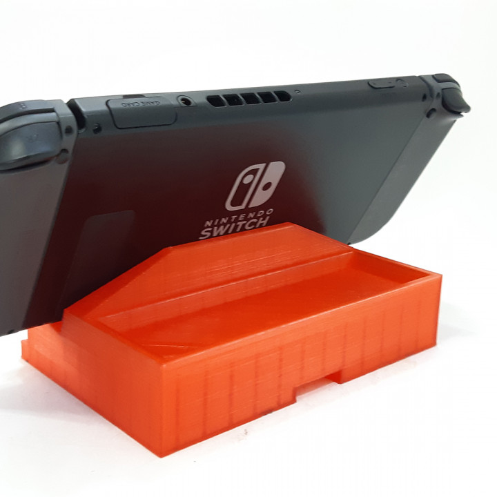 3D Printable Nintendo Switch Dock with Tray & Game Rack by Mike S