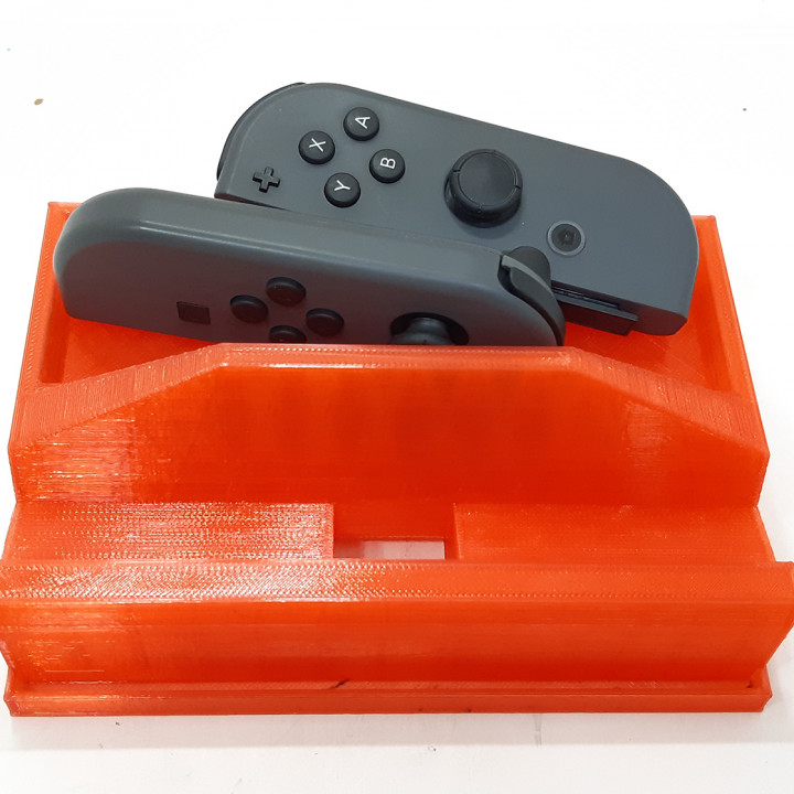 3D Printable Nintendo Switch Dock with Tray & Game Rack by Mike S